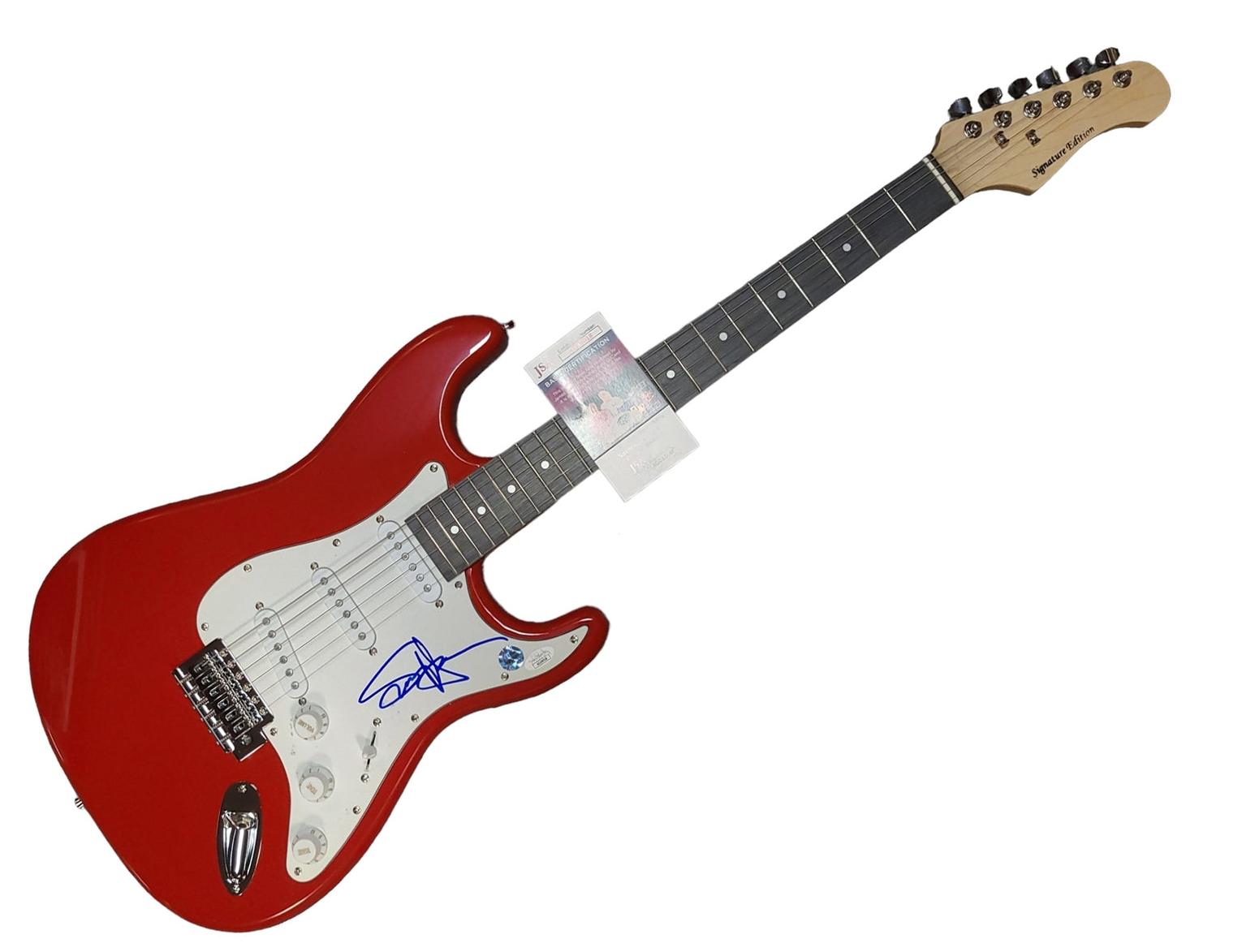 Sammy Hagar of Van Halen Autographed Signature Edition Red Rocker ...