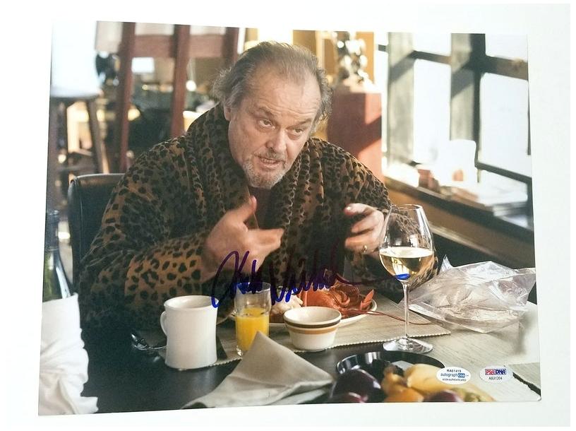 Jack Nicholson Autographed Signed 11x14 Photo. ACOA PSA – Autograph ...