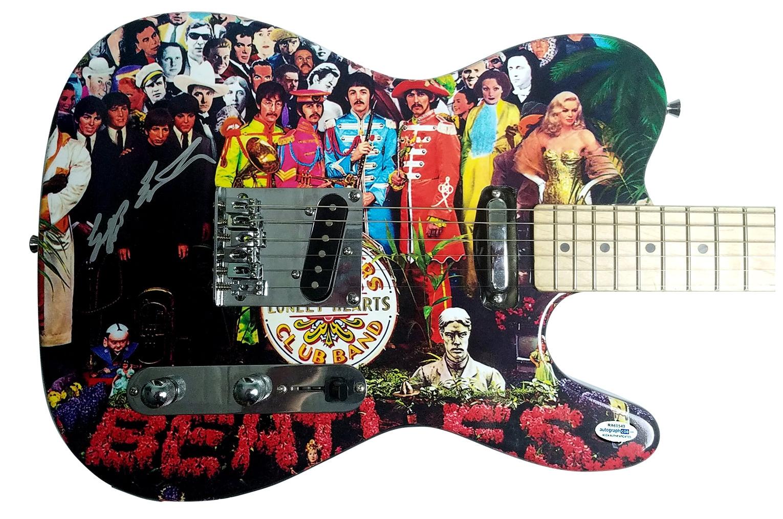 Beatles Producer Geoff Emerick Autographed Signed Custom Graphics Phot ...