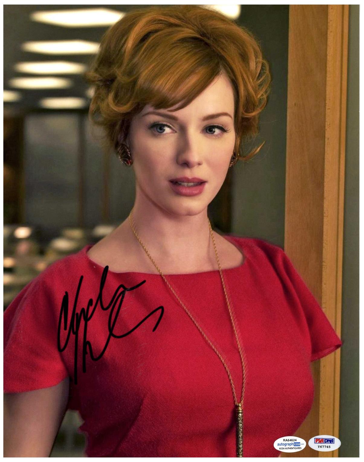 Christina Hendricks Red Dress